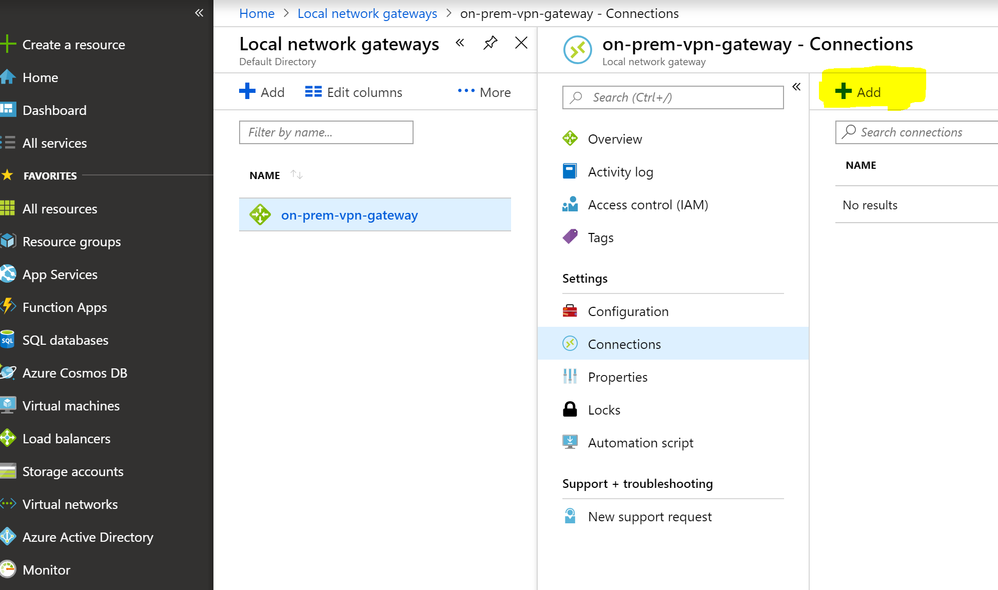 Connecting On-Premises Networks with AZURE Virtual Networks – TechBubbles