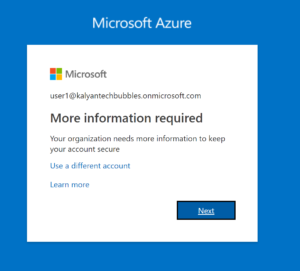 AZURE Multi Factor Authentication – deep dive – TechBubbles